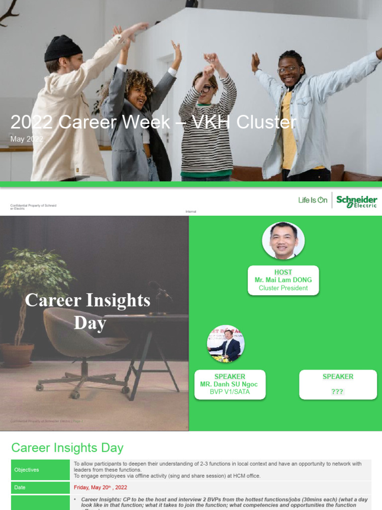 Career Week 2022 - Career Clinic and Networking - Huyen | PDF
