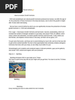 6FT6 Method 1 | PDF | Growth Hormone | Cartilage