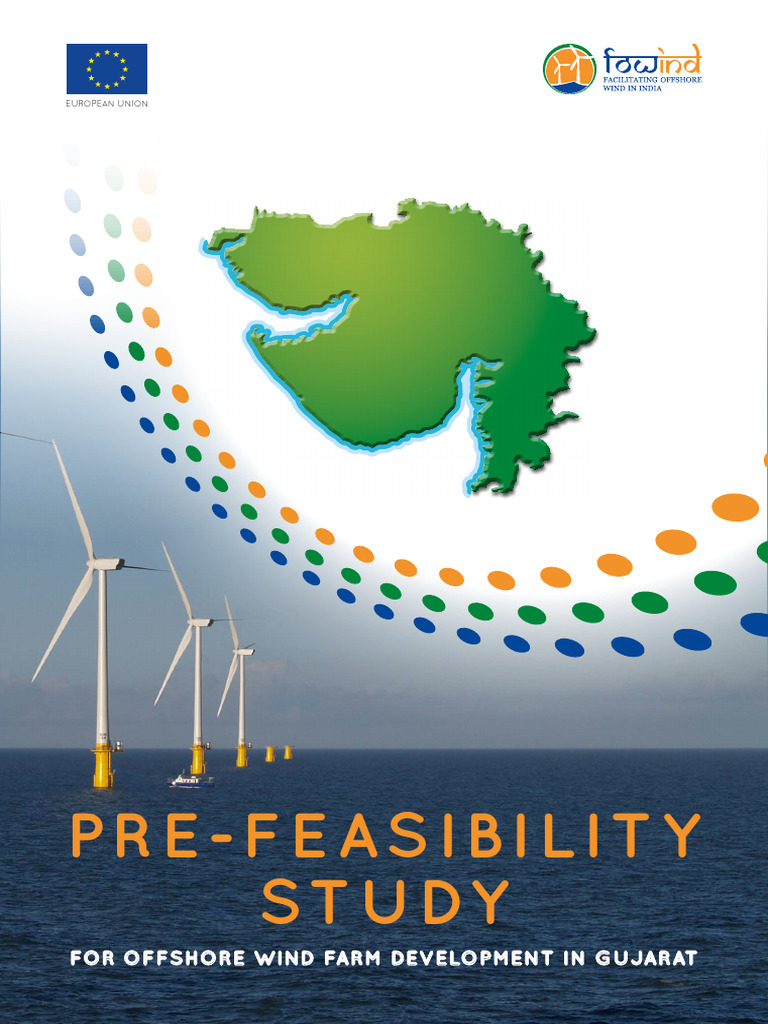 Pre Feasibility Study For Offshore Wind Farm Development in Gujarat-Annotated | PDF | Offshore ...