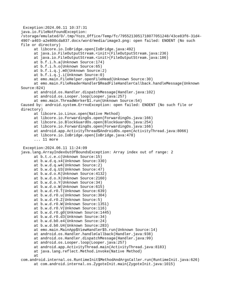 yozolog | PDF | Java (Programming Language) | Mobile Computers