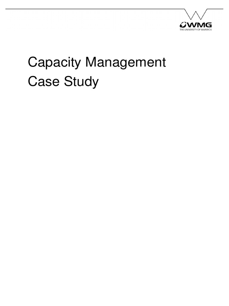 Capacity Case Study | PDF | Income | Economies