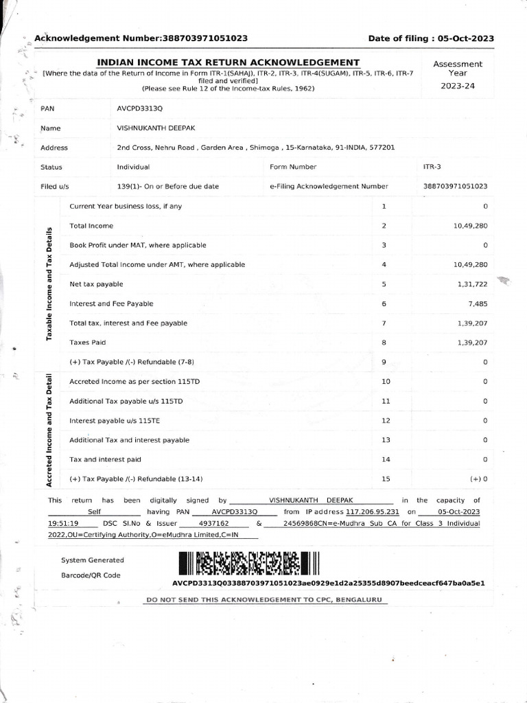 IMG_0012 | PDF | Income Tax | Tax Deduction