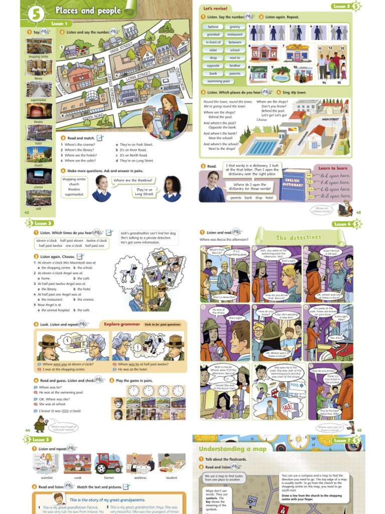 Great Explorers 5 - Unit 5 - Places and People | PDF