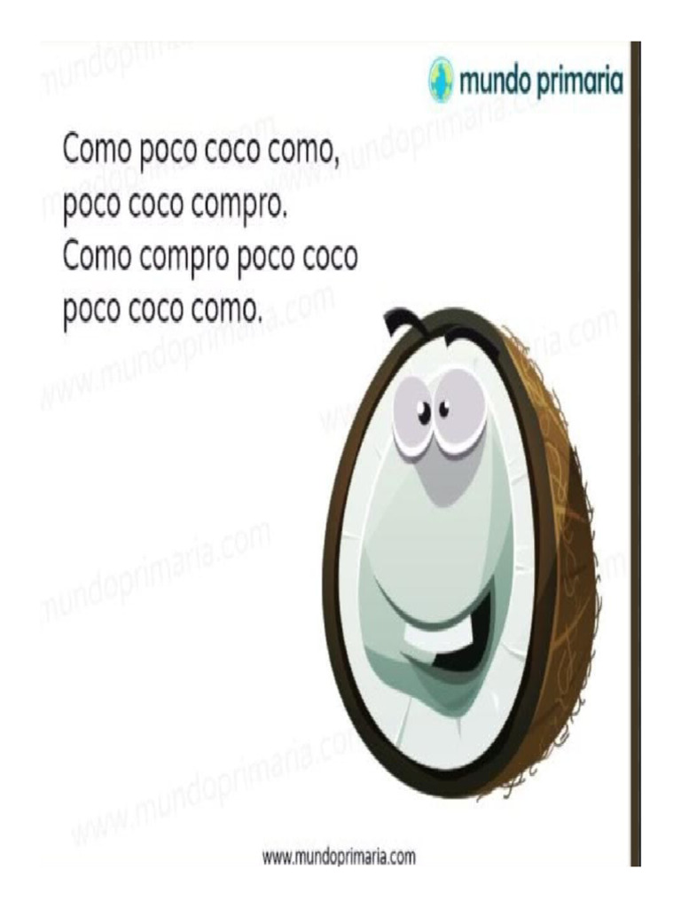Como Poco Coco | PDF
