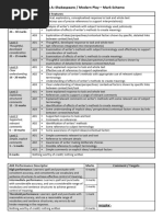 AQA Unseen Poetry Mark Scheme | PDF | Cognition