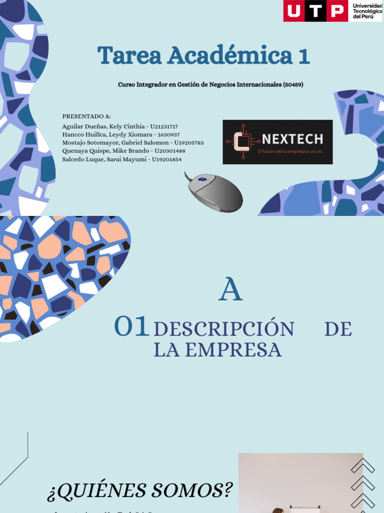 Presentacion TA1 Curso Integrador | PDF | Business | Marketing