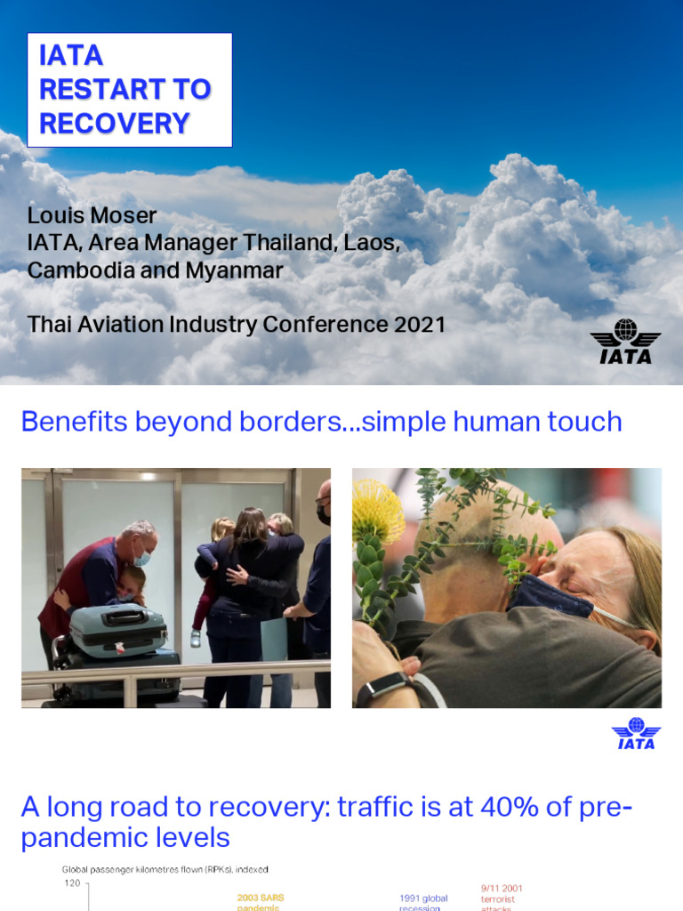3.IATA - IATA Restart To Recovery - Thai Aviation Industry Conference 2021 - Revised | PDF ...