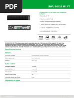 Datasheet iNVD 3032 | PDF | HDMI | Endereço de IP