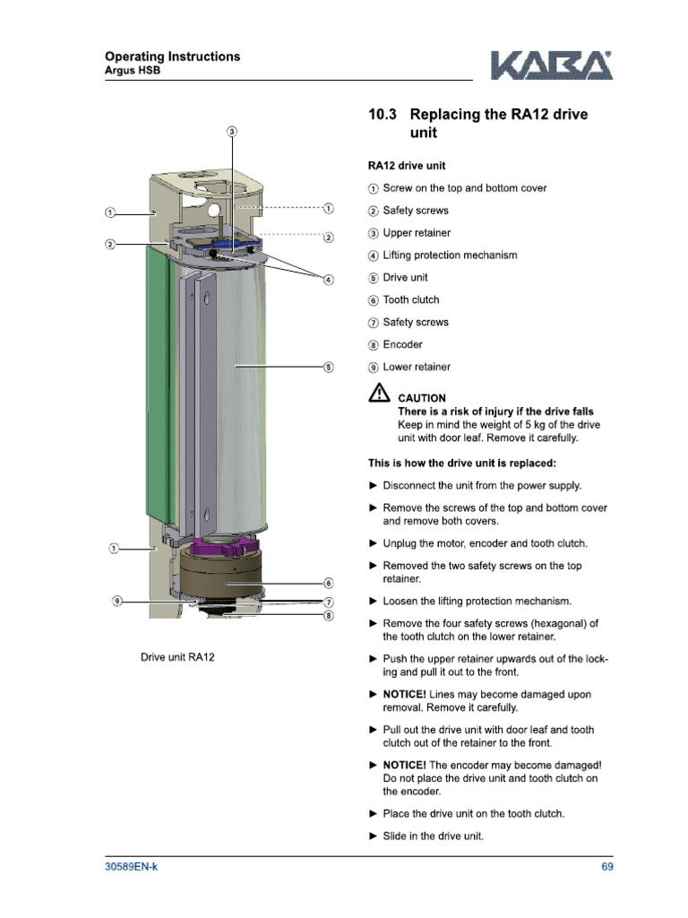 Bongkar Pasang Motor Dan Brake Enkoder | PDF