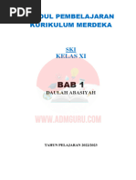 Modul Ajar Kelas XII SKI | PDF