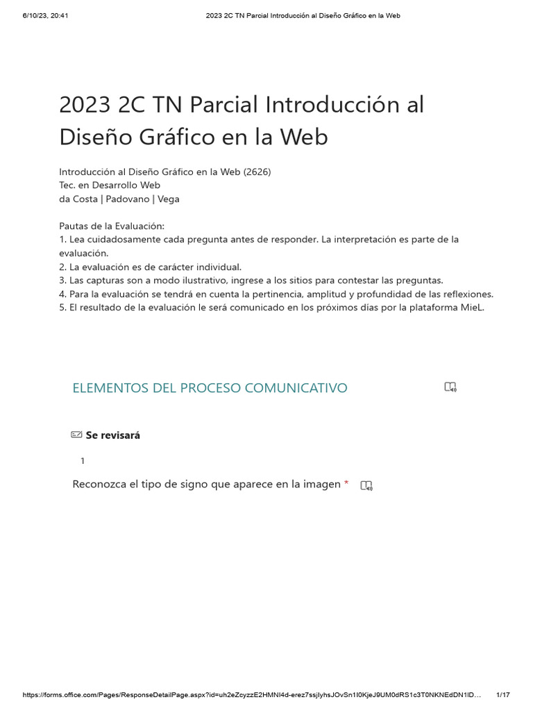 2023 2C TN Parcial Introducción al Diseño Gráfico en la Web | Descargar ...