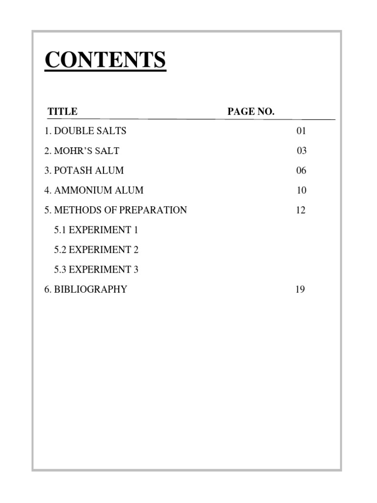 pdfcoffee.com_chemistry-investigatory-project-xii-pdf-free | Download Free PDF | Salt (Chemistry ...