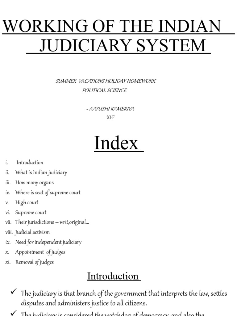 11th Class Political Science | PDF | Supreme Courts | Judiciaries