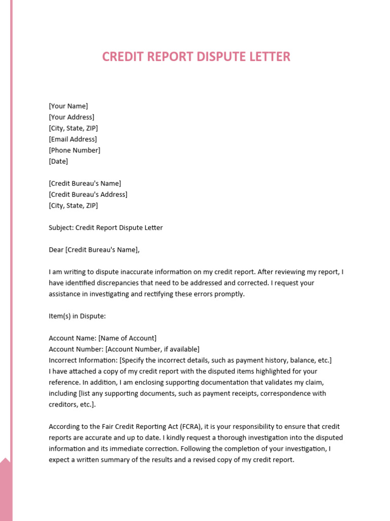 Credit Dispute Guide for Consumers | PDF | Finance & Money Management | Law