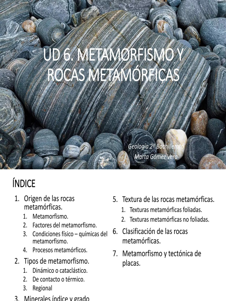 El Metamorfismo | PDF