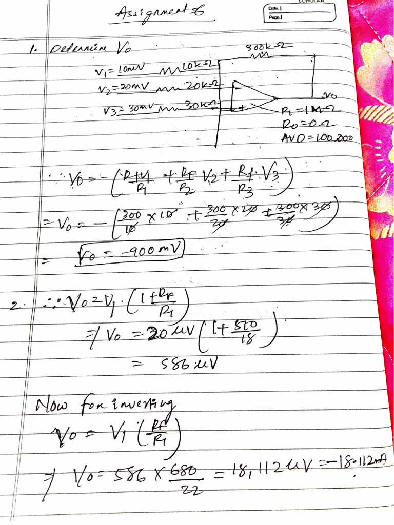 AEC Assignment 6 | PDF