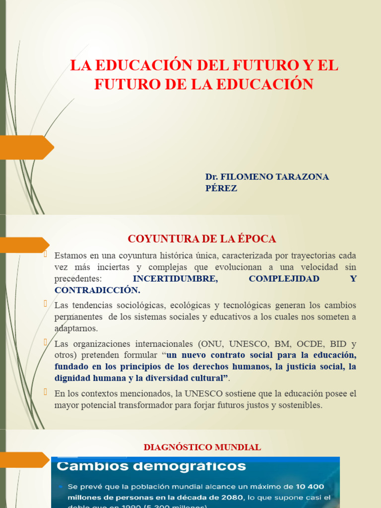 Aula Virtual 9 La Educación Del Futuro y El Futuro de La Educación ...