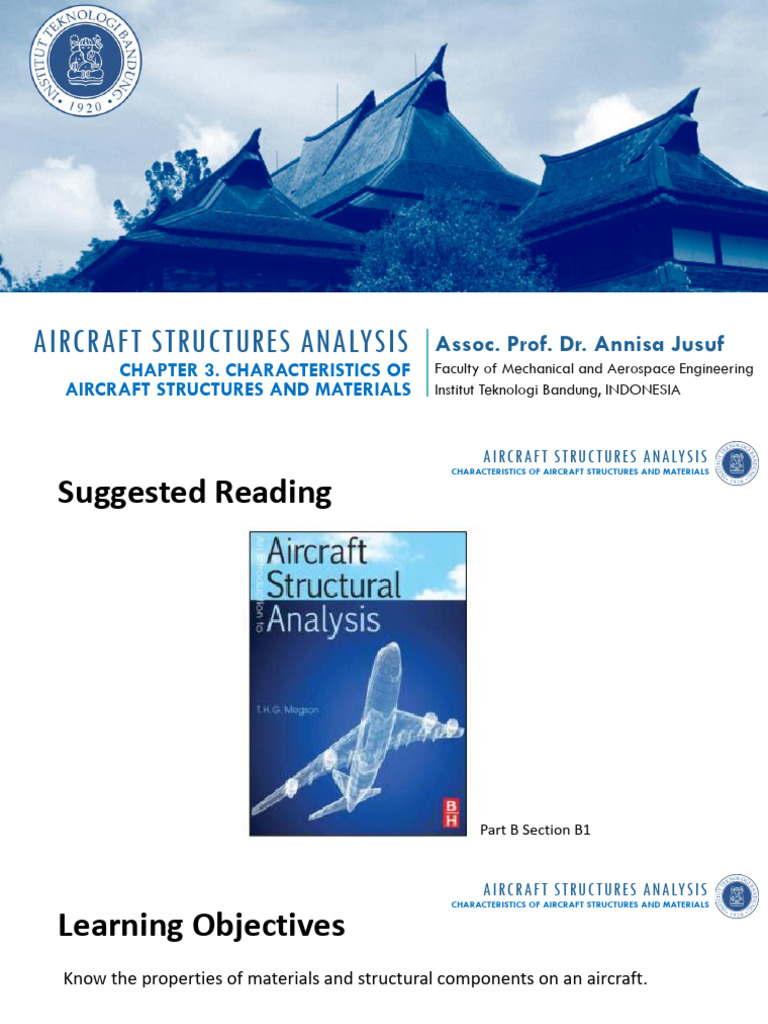 Week 3 - Aircraft Structures Analysis - Characteristics of Aircraft ...