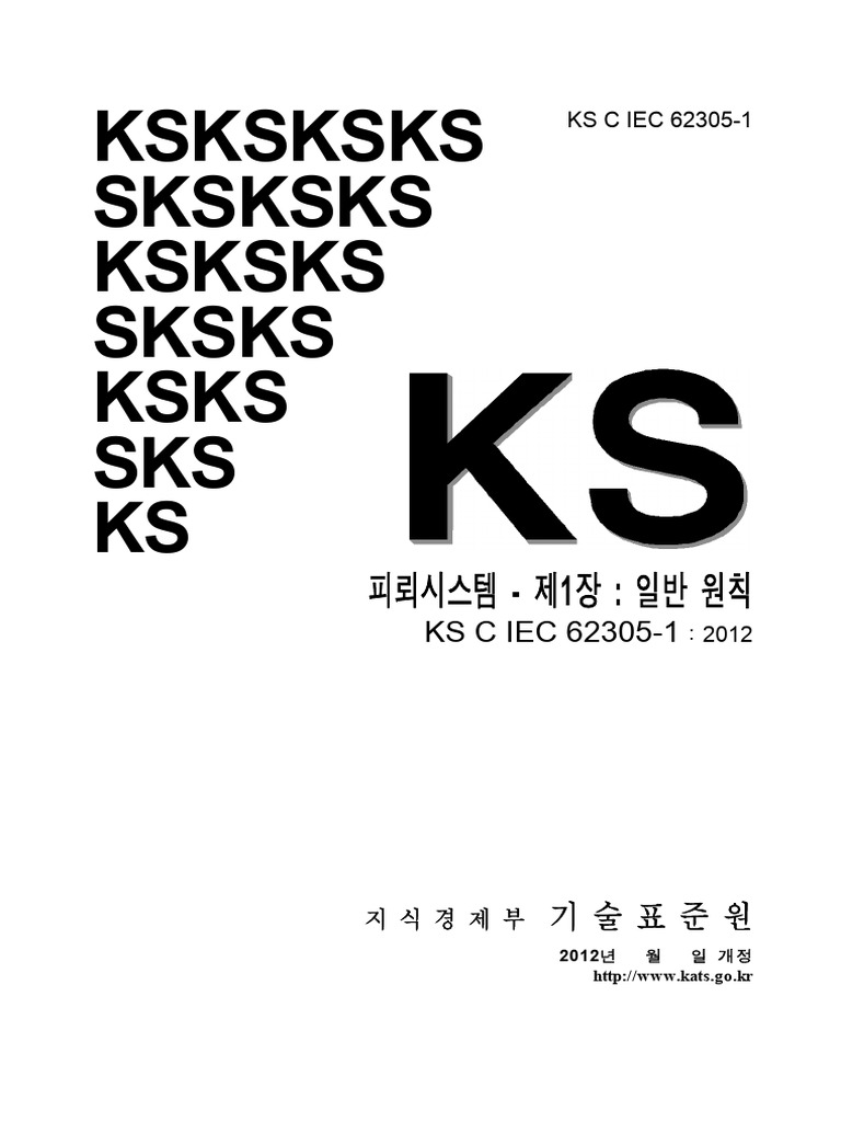 2-1-1.KS C Iec 62305-1 | PDF | Technology & Engineering