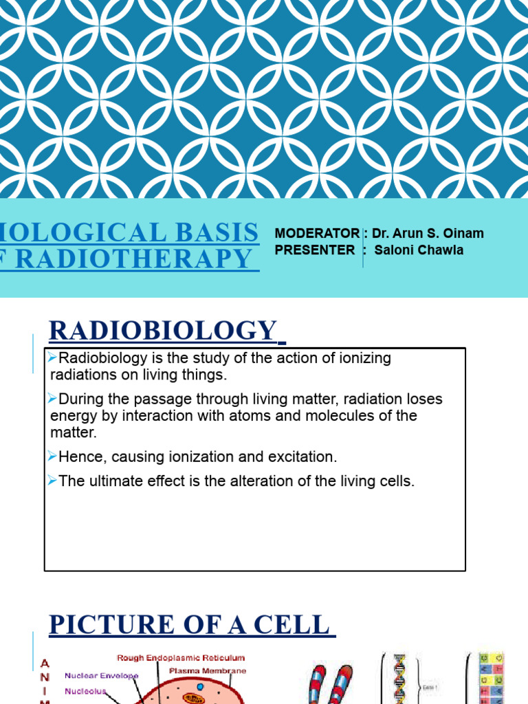 Bio Basis of RT-saloni | PDF | Ionizing Radiation | Hydrogen Peroxide
