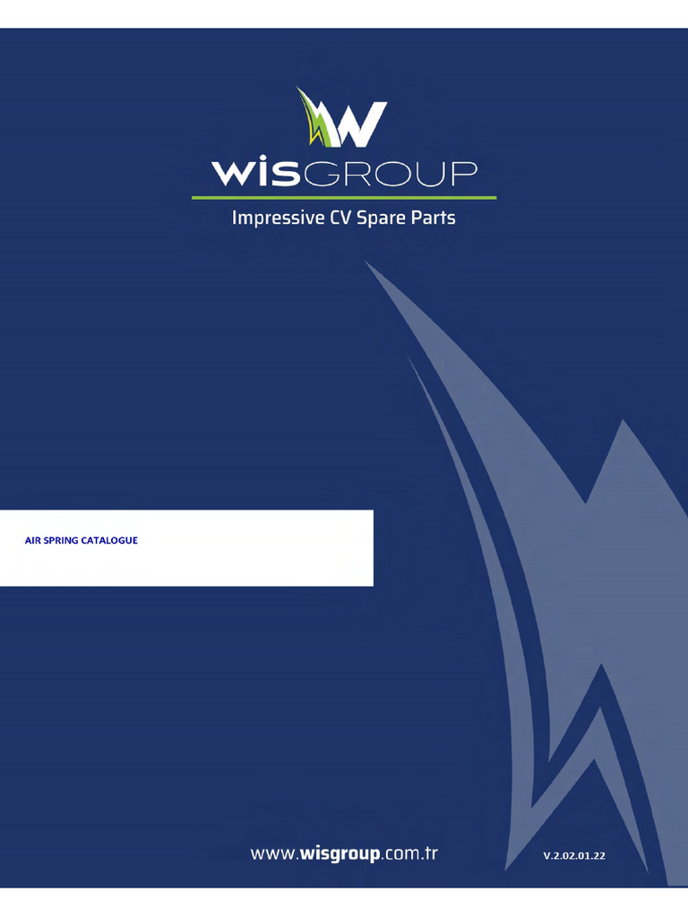 Wis Airspring Catalogue | PDF | Truck | Vehicles