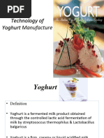 Flowchart YOGURT | PDF | Yogurt | Milk