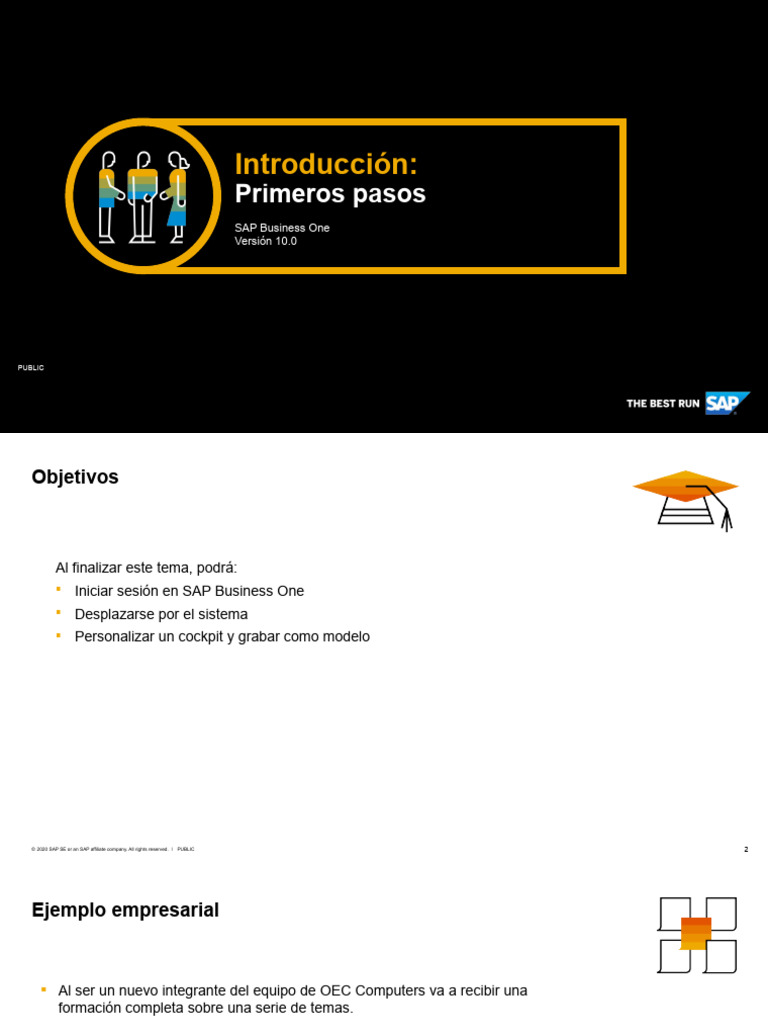 10 Intro 12 Overview GettingStarted ES | PDF | Indicador de rendimiento | Menú (Computación)
