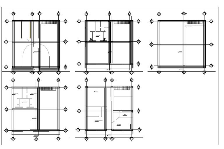 Detalle de Trabes y Columnas en Planos | PDF