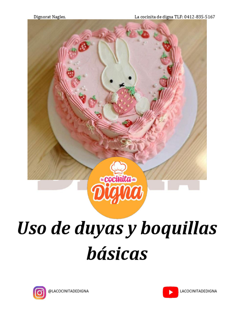 Decoración de Tortas. | PDF | Chocolate | Pasteles