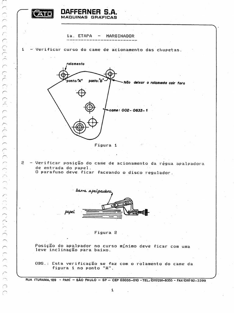 Manual de Regulagem Catu-510,370 | PDF