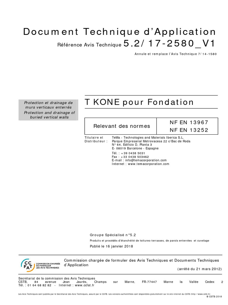 Dtu 12 | PDF | Sécurité