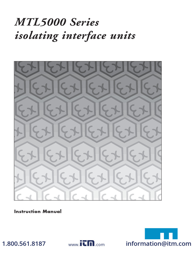 mtl5041 Manual | PDF | Electrical Connector | Ac Power Plugs And Sockets