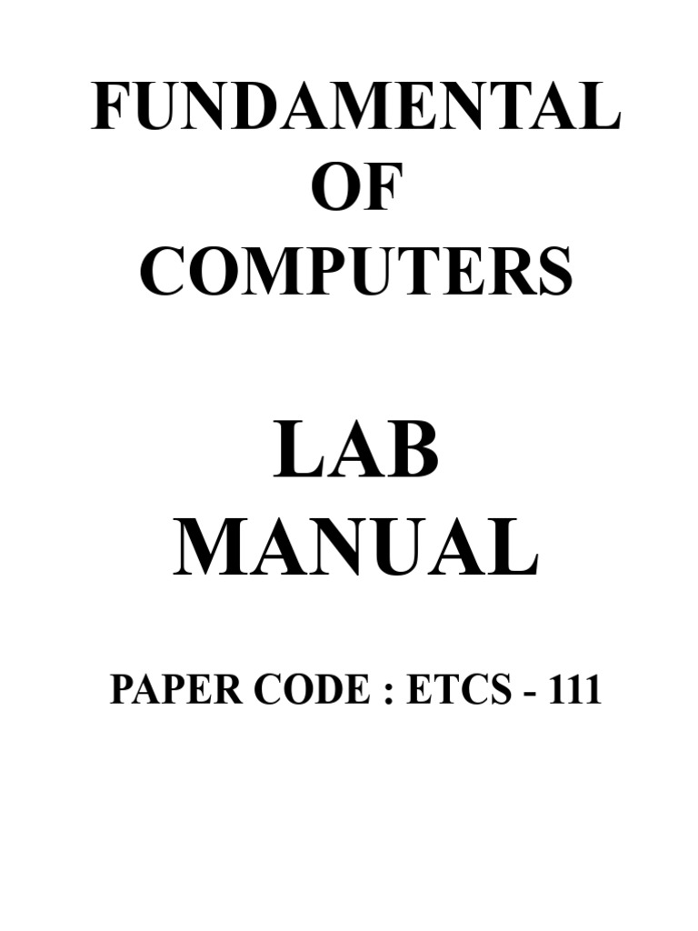 Fundamental of Foc | PDF | Disk Storage | Computer File
