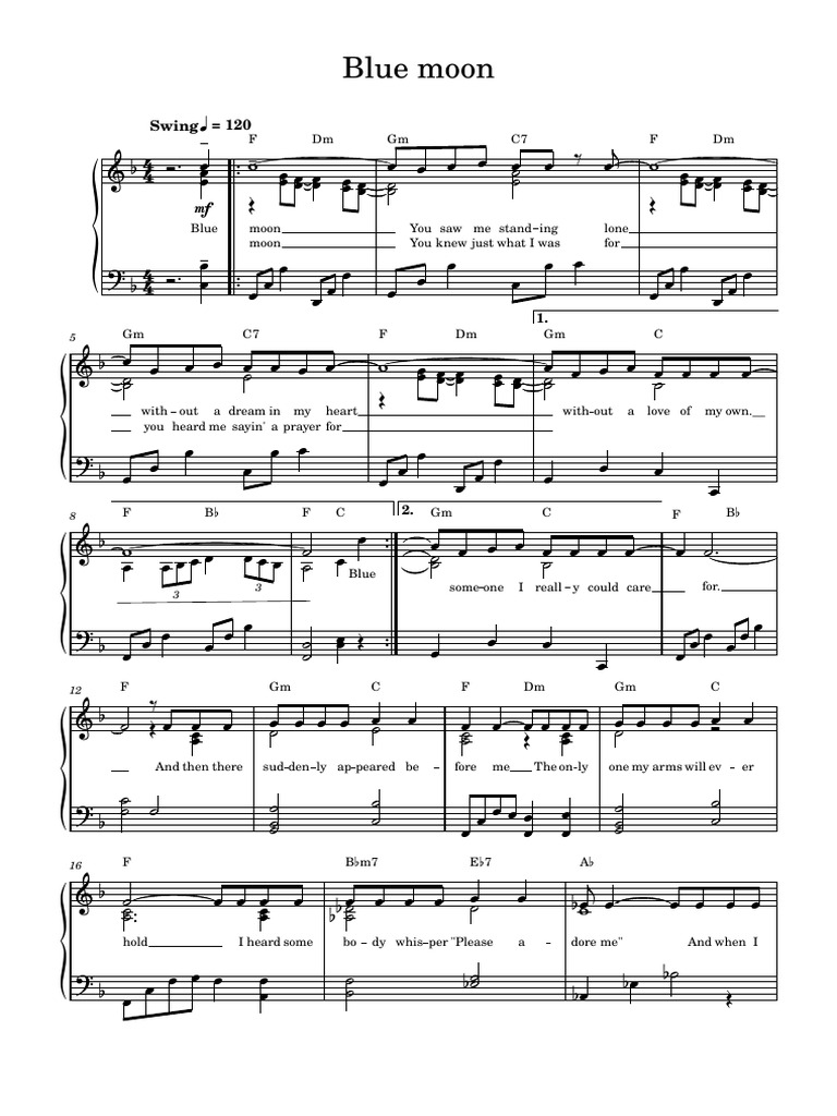 Blue Moon | PDF
