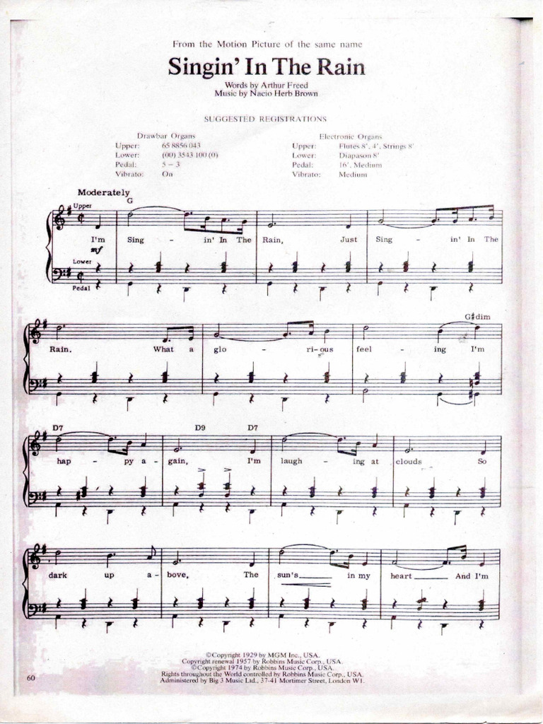 Singin' In The Rain | PDF