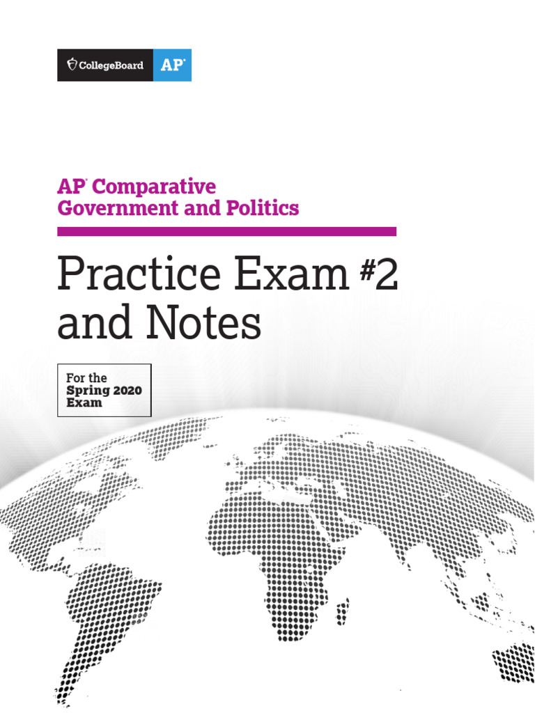 AP Comp Gov 2020 Practice 2 | PDF | Advanced Placement | Multiple Choice