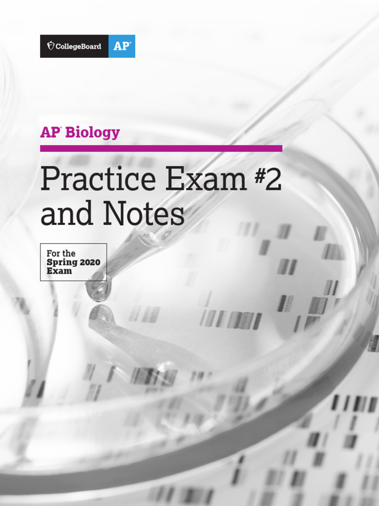 AP Bio 2020 Practice 2 | PDF | Enzyme | Insulin
