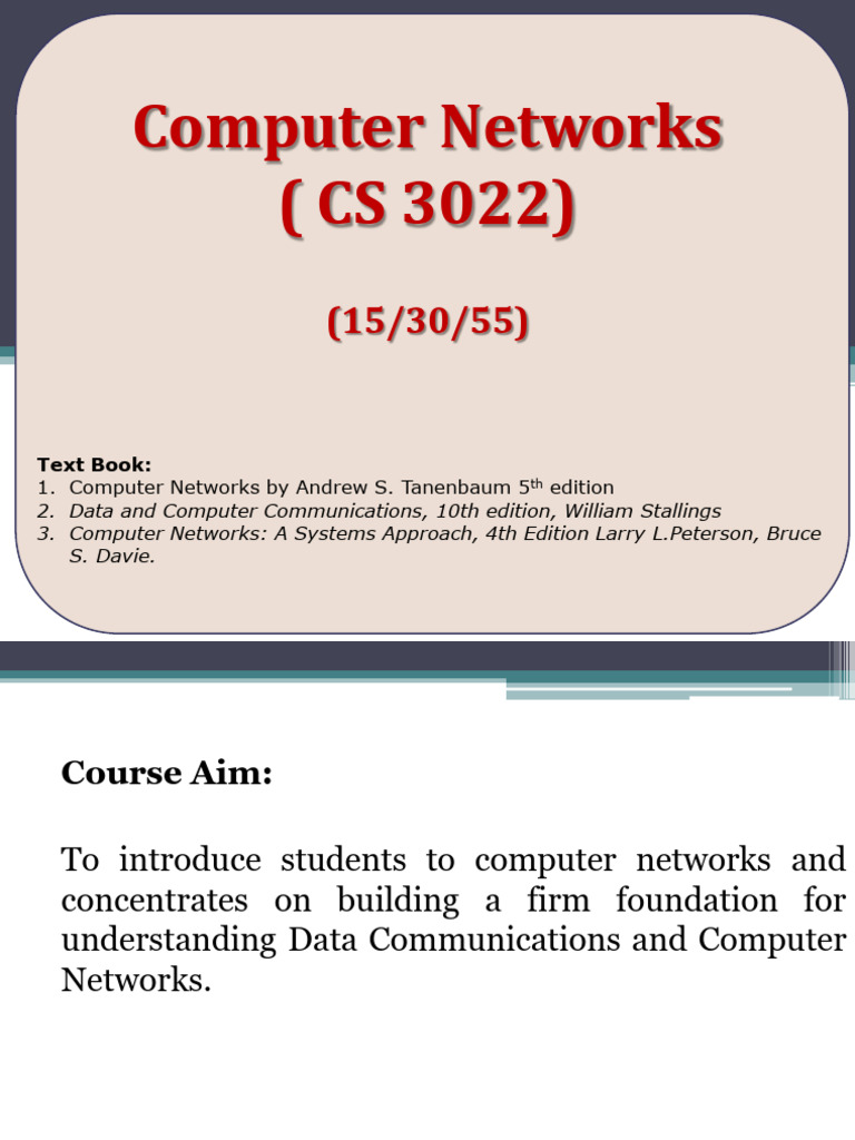 Chapter 01 Introduction | PDF | Network Topology | Computer Network Chapter 01 Introduction | PDF | Network Topology | Computer Network