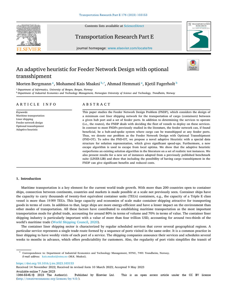 2023-TRE-an adaptive heuristic for feeder network design with optional ...