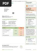 EDF Energy Bill Statement Overview | PDF