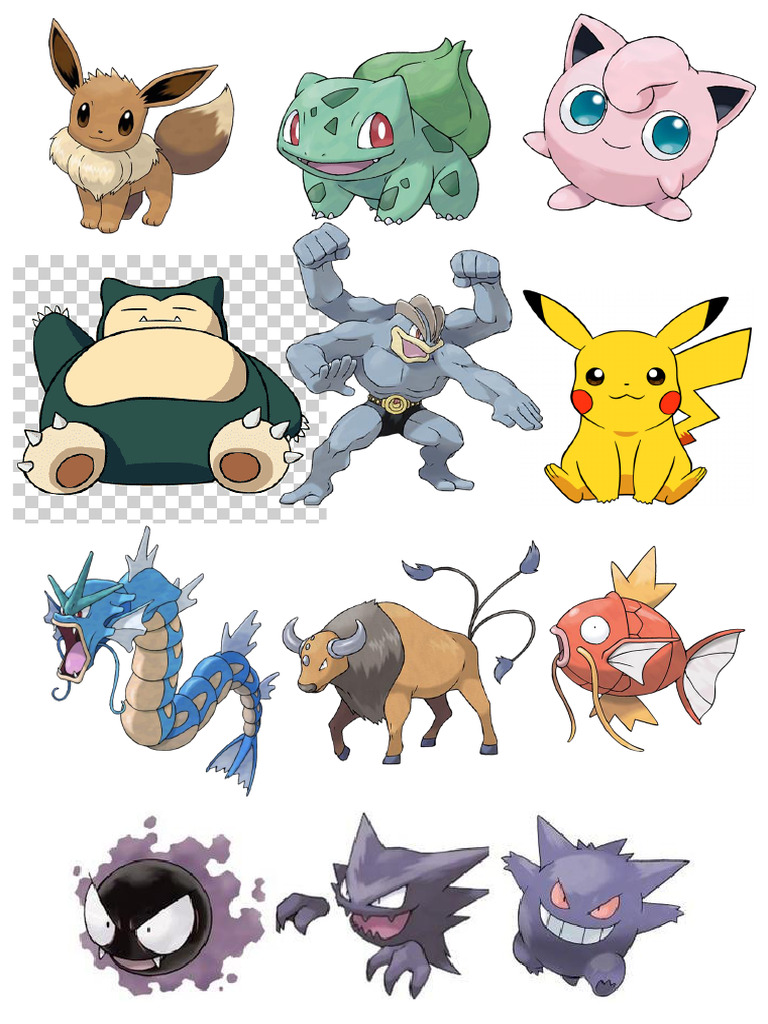 recortable pokemon | PDF