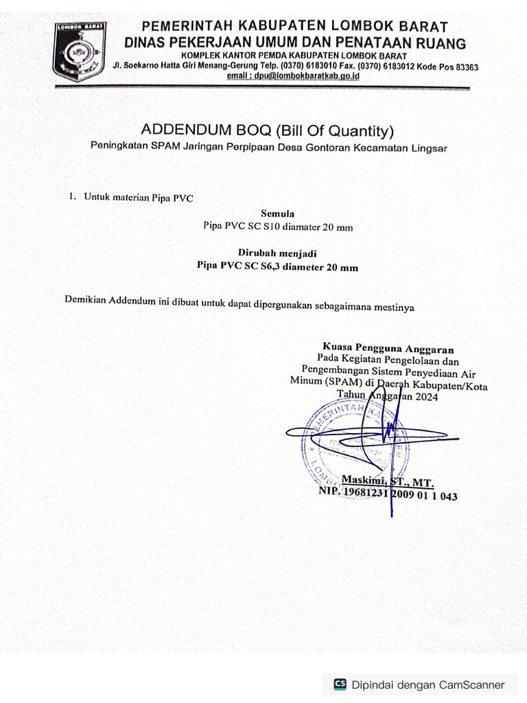 Add Boq Gontoran | PDF