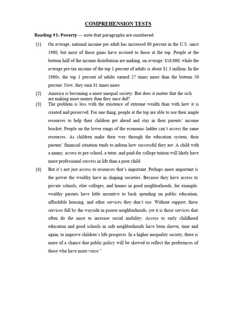 Homework 18 | PDF | Poverty | Poverty & Homelessness