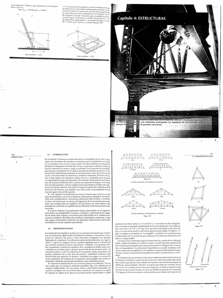 Estatica Meriam Cap 4 | PDF