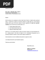 COT T-1-III Rating Sheet 2024-2025 | PDF | Teachers | Learning