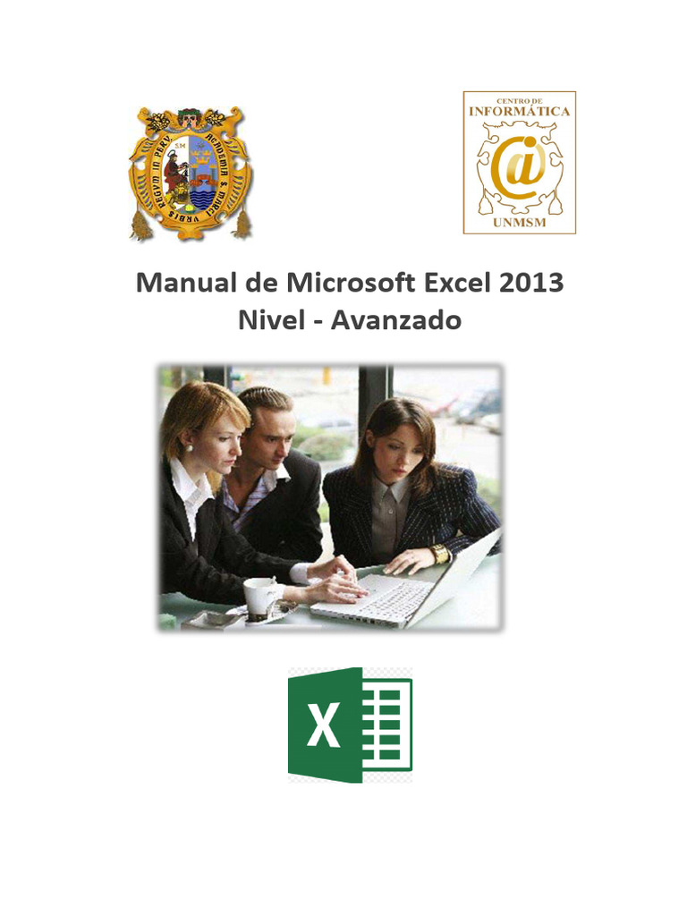Manual de Microsoft Excel 2013 Nivel Ava | PDF | División (Matemáticas) | Microsoft Excel
