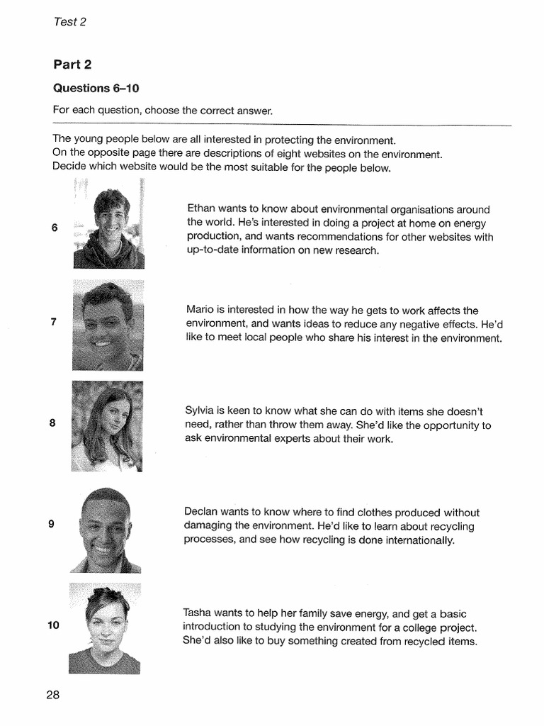 Reading Test 2 | PDF