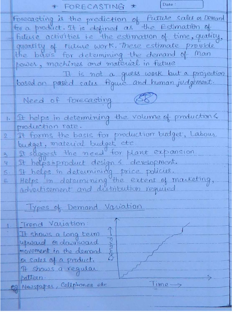 5 Ie Forecasting | PDF
