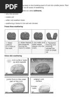 Landforms of Horizontal Strata | PDF | Erosion | Sedimentary Rock
