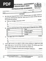 Grade 8 CBC Mathematics Exam 2025 | PDF | Area | Interest